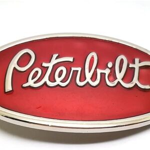Accessories | Peterbilt Logo Classic Metal Belt Buckle Beautiful Gift ...